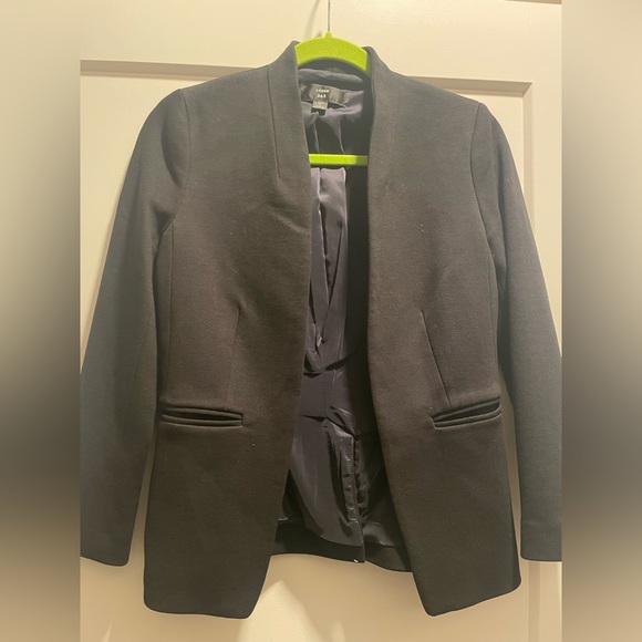 J. Crew | Jackets & Coats | Jcrew Slim Fit Blazer With Mid Length ...